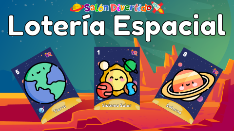Lotería Espacial - Salón Divertido